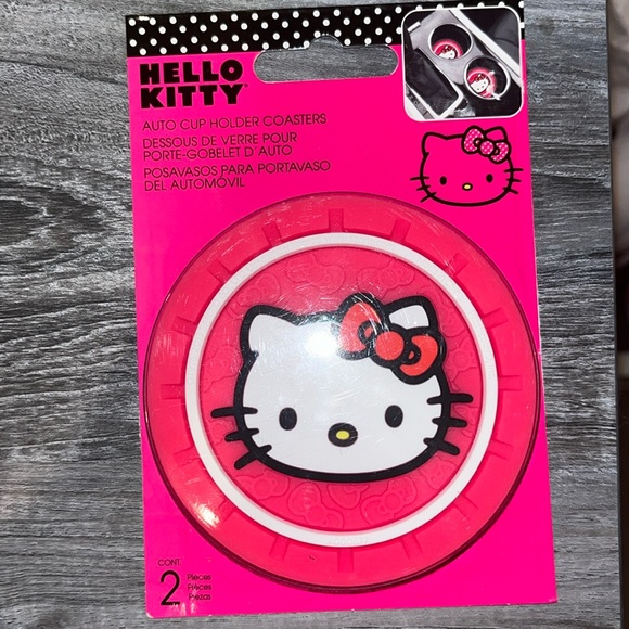 Hello Kitty | Other | Hello Kitty Car Coasters | Poshmark